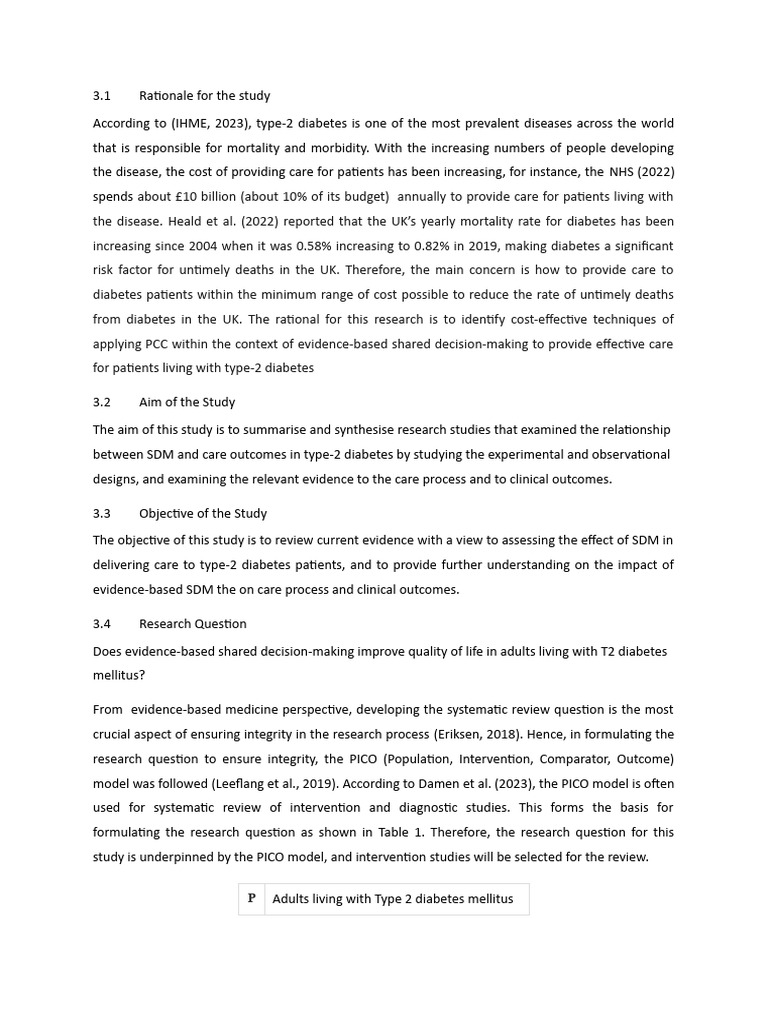 Rationale | PDF | Systematic Review | Evidence Based Medicine