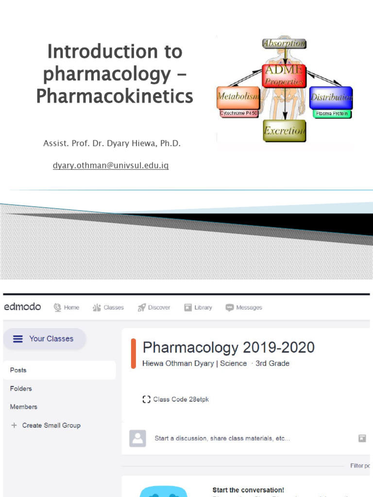 Pharmaco Kinetics | PDF | Pharmacokinetics | Pharmacology