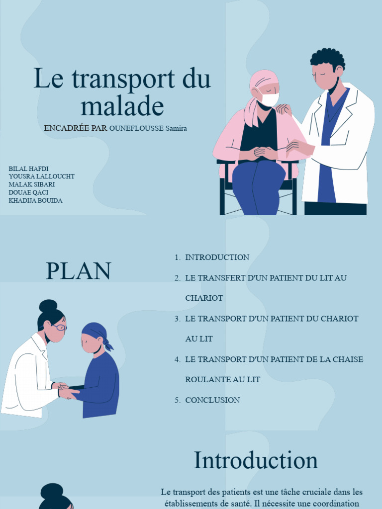 Transport de Malade | PDF | Fauteuil roulant