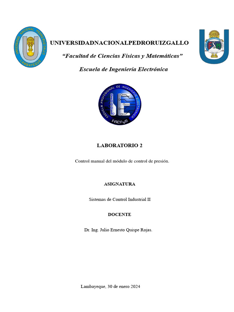 Laboratorio2 Grupo02 | PDF | Presión | Laboratorios
