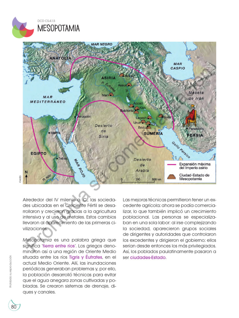 8egb-EESS-F2 MESOPOTAMIA (2) Cielo | PDF | Cuneiforme | Babilonia