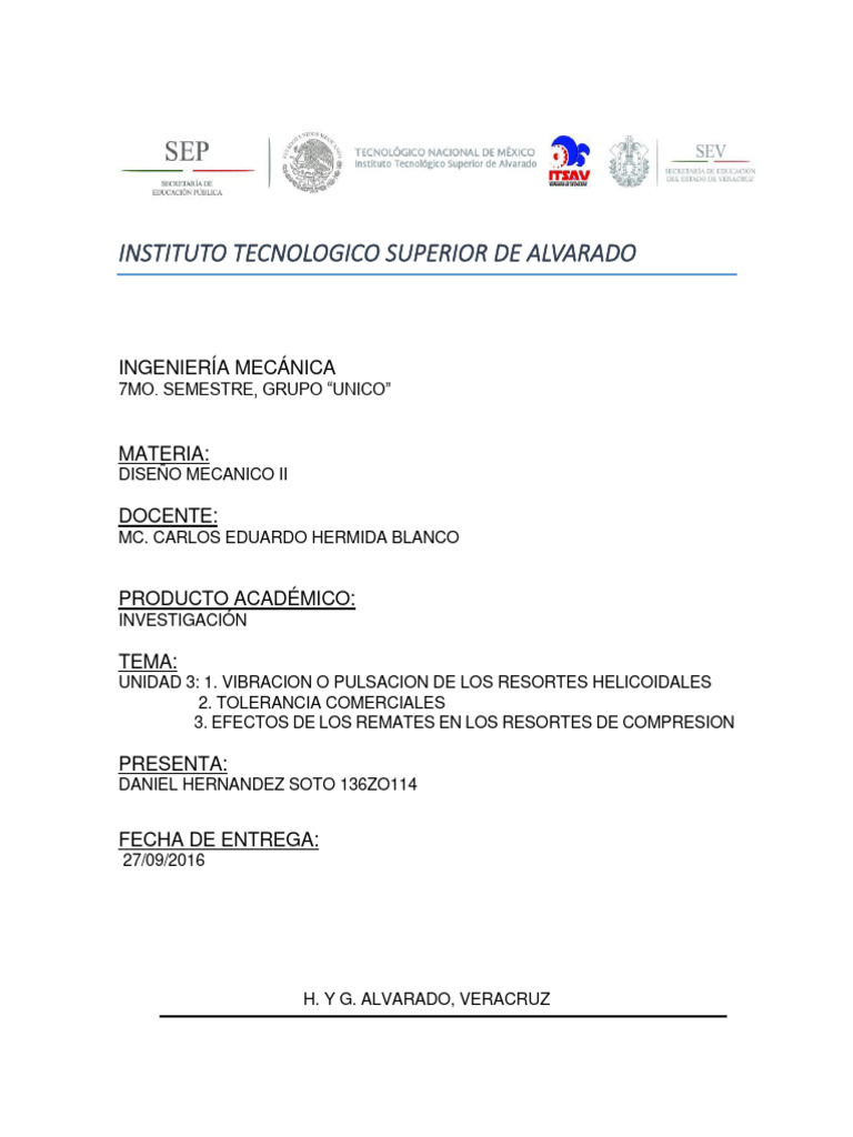 Diseño Leva Pdf Frecuencia Oscilación