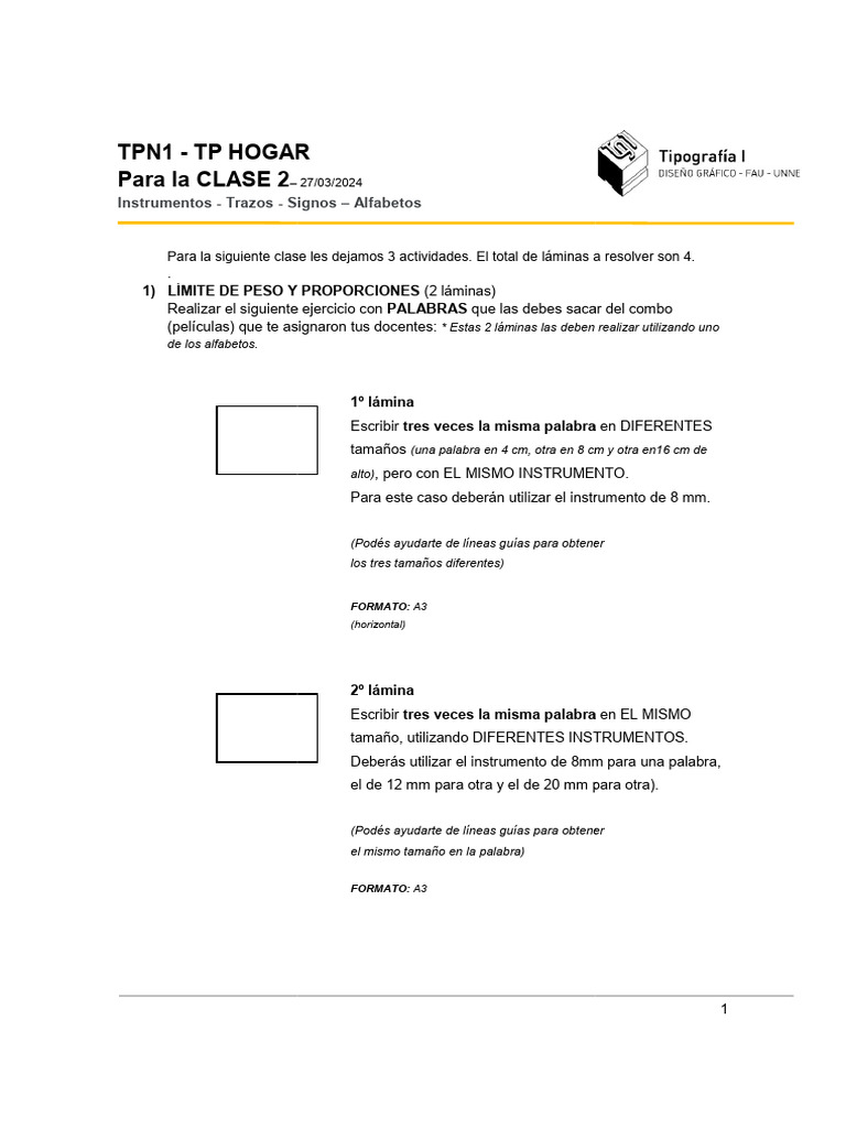 TPH - P - Clase 2 | PDF