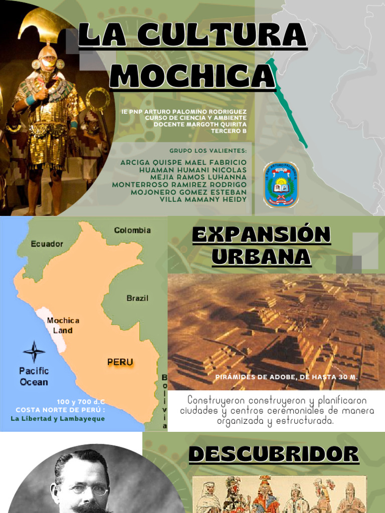 Cultura Mochica Presentacion para Niños | PDF | Historia