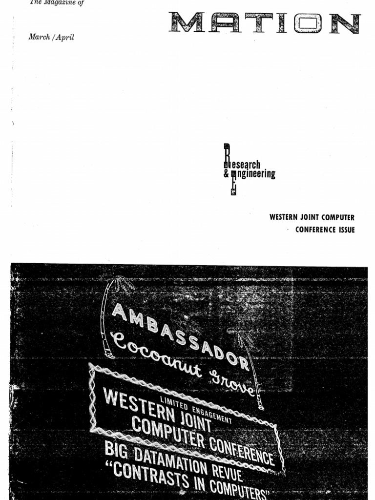 Research Ngineering: Western Joint Computer | PDF | Transistor | Computing