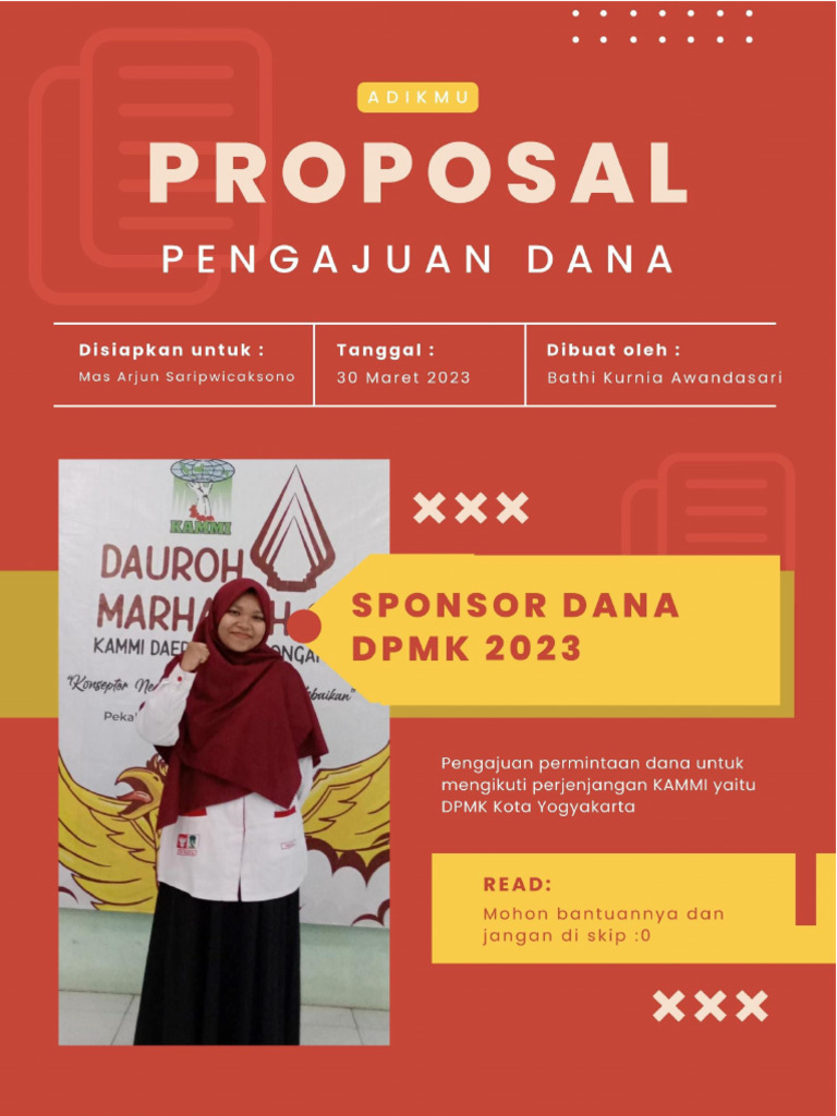 Proposal Permintaan Dana | PDF