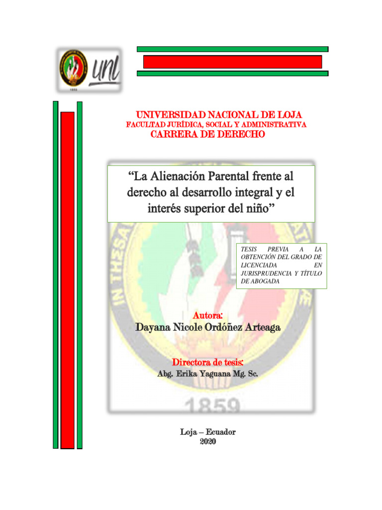 Dayana Nicole - Ordóñez Arteaga | PDF | Familia | Divorcio