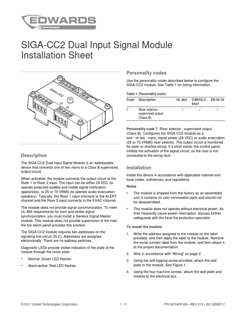 SIGA CC2 Est Manual Instalacion SH Ingenieria | PDF | Electrical Wiring ...