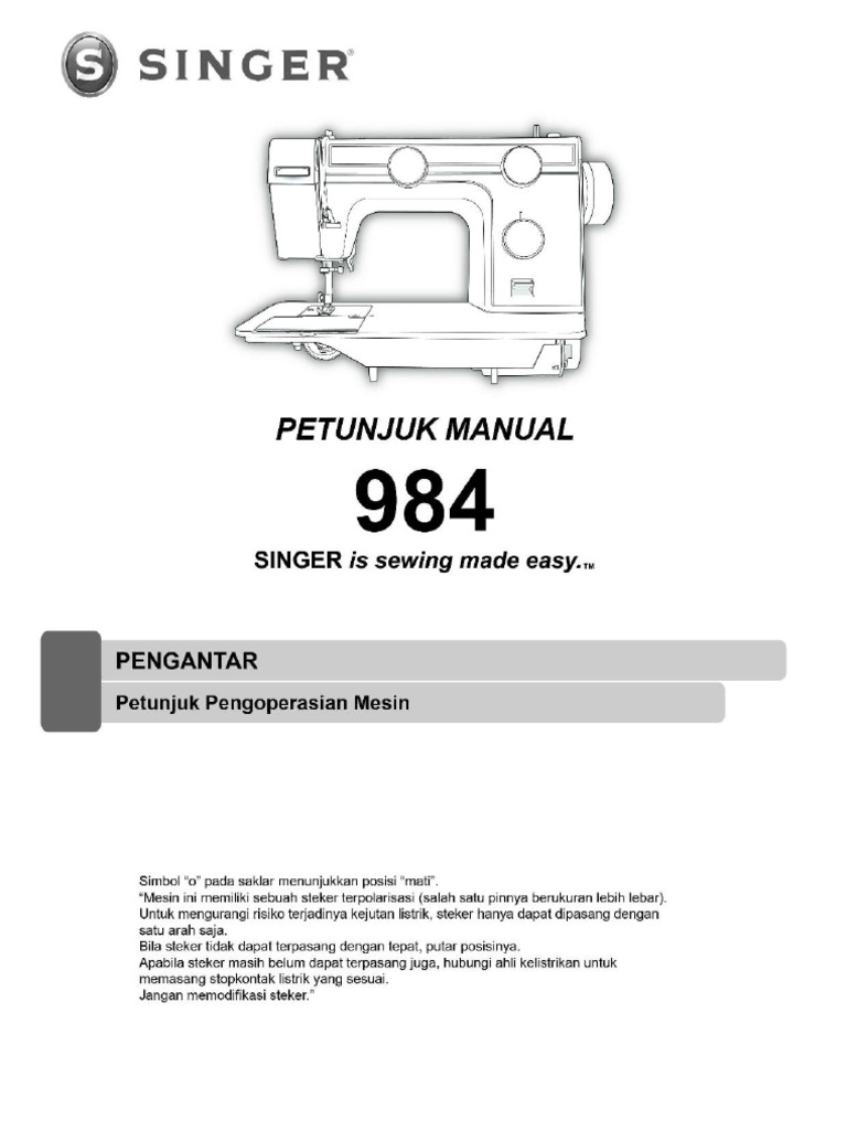 Singer 984 v10.22.1 (ID) | PDF