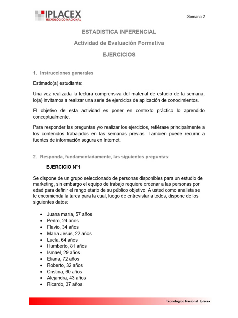 Ej 2 | PDF | Significado aritmetico