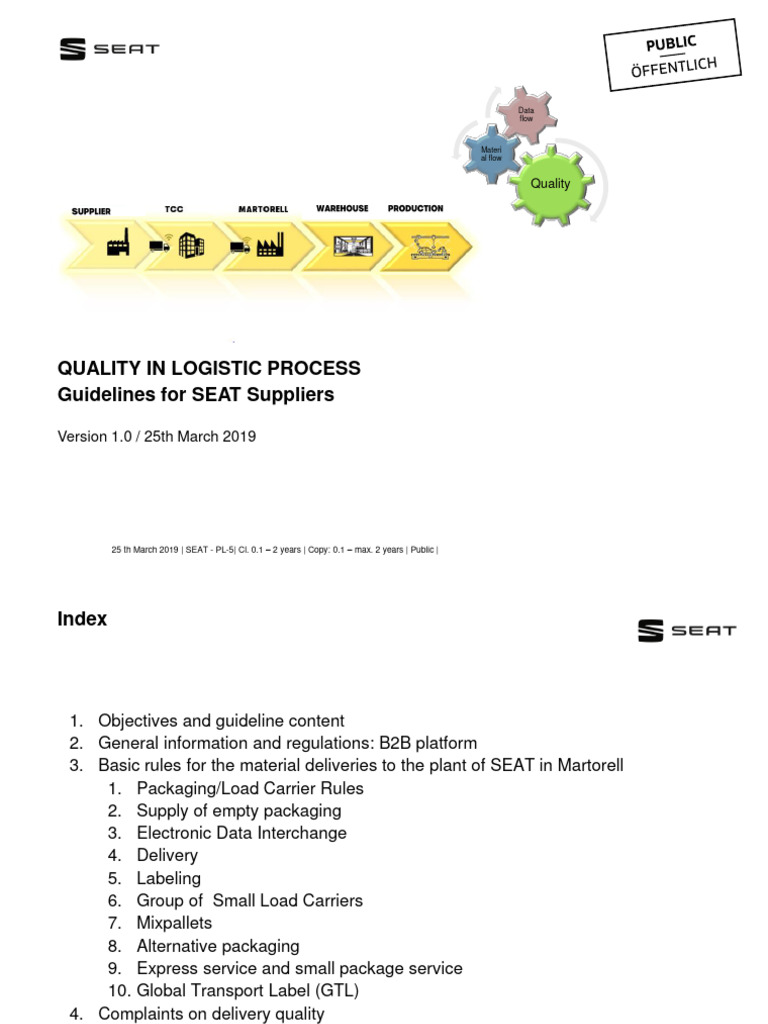 Lieferantenleitfaden - v1.0 (En) Mar 19 | PDF | Electronic Data ...
