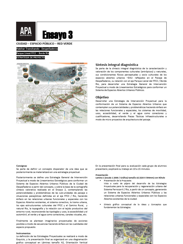 Apa Ensayo 3 | PDF | Paisaje | Ciencias de la Tierra