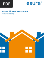 Admiral Home Insurance Policy Schedule | PDF | Insurance | Home Insurance