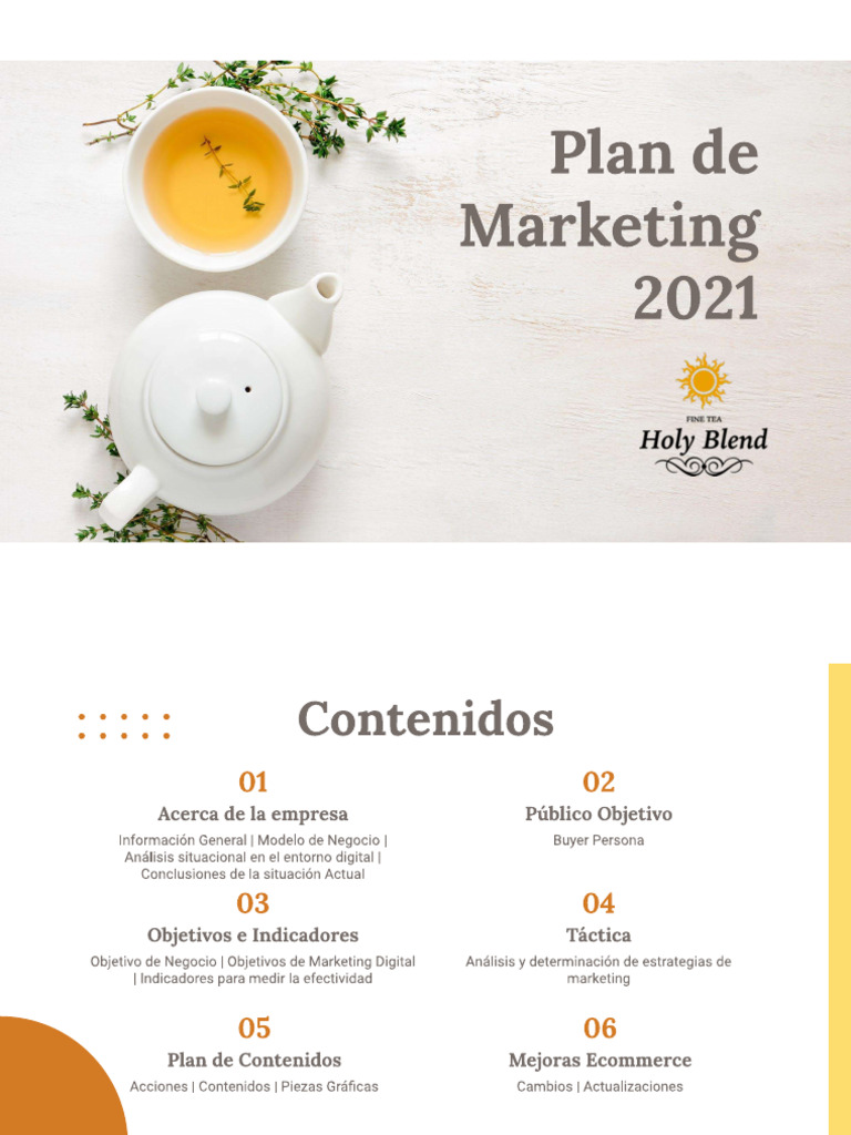 Ejemplo de Plan MKT | PDF