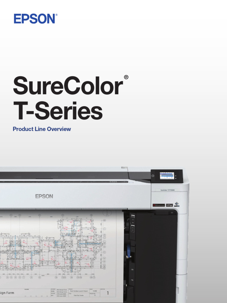 SureColor T-Series Family Brochure CPD-61728 | PDF | Printer (Computing) | Image Scanner
