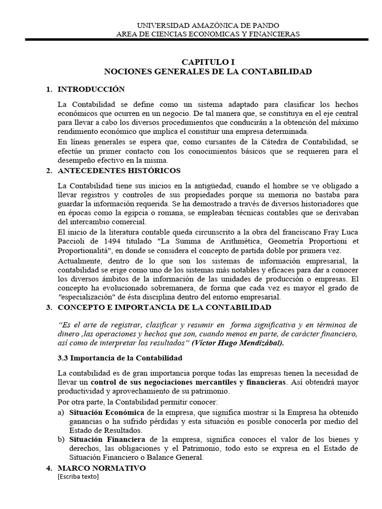 Texto Completo Contab.1 | PDF | Contabilidad | normas internacionales de INFORMACION FINANCIERA