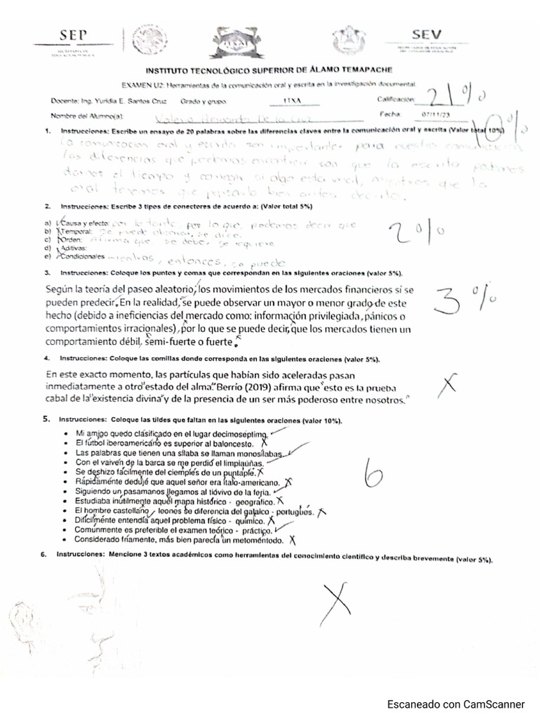Examen U2 FDMI | PDF