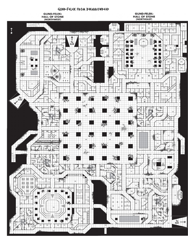 Dwarrowdeep Map3 | PDF
