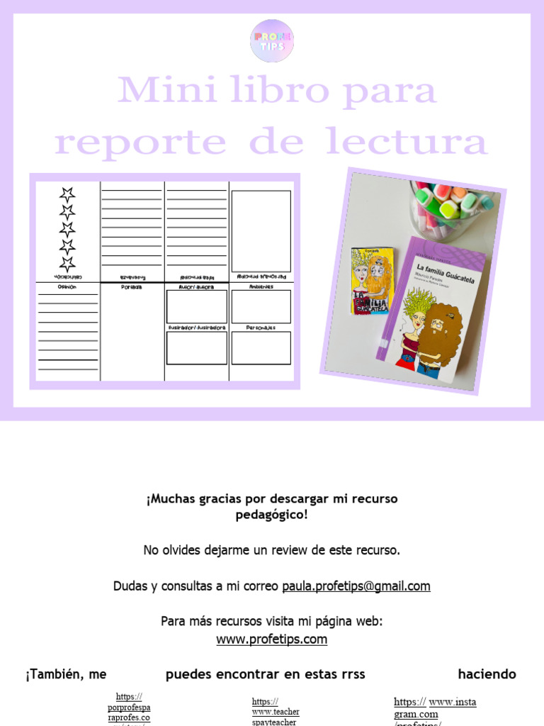 Mini Libro Reporte | PDF