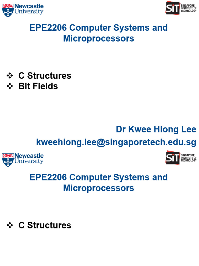 LectEPE2206_A_C_Programming_Struct | Download Free PDF | Pointer ... LectEPE2206_A_C_Programming_Struct | Download Free PDF | Pointer ...