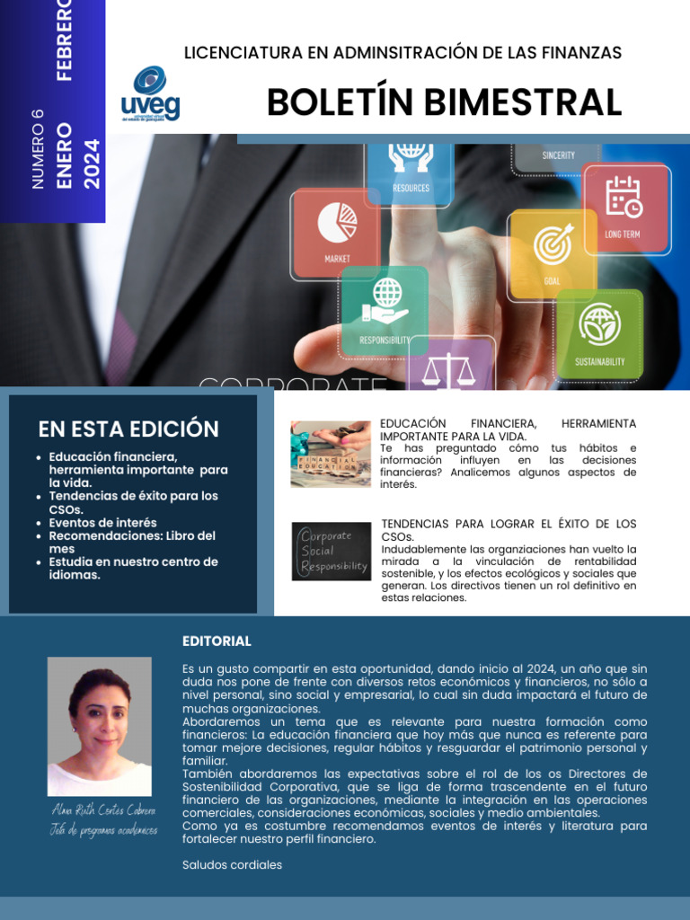 Boletín LAF Enero-Febrero2024 | PDF | Sustentabilidad | Business