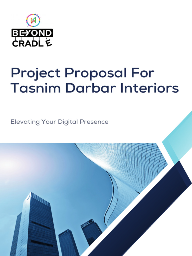 Beyond Cradle Project Proposal For Tasnim Darbar Interiors - Print ...
