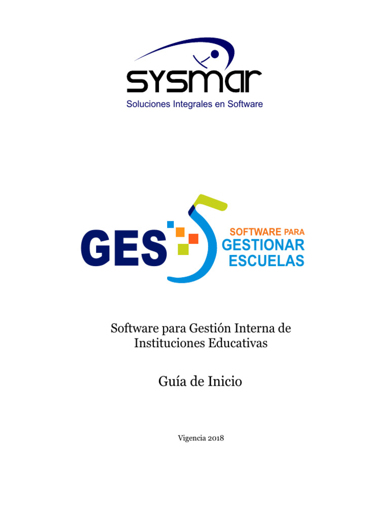 Guia Rapida Ges5 | PDF | Software | Plan de estudios