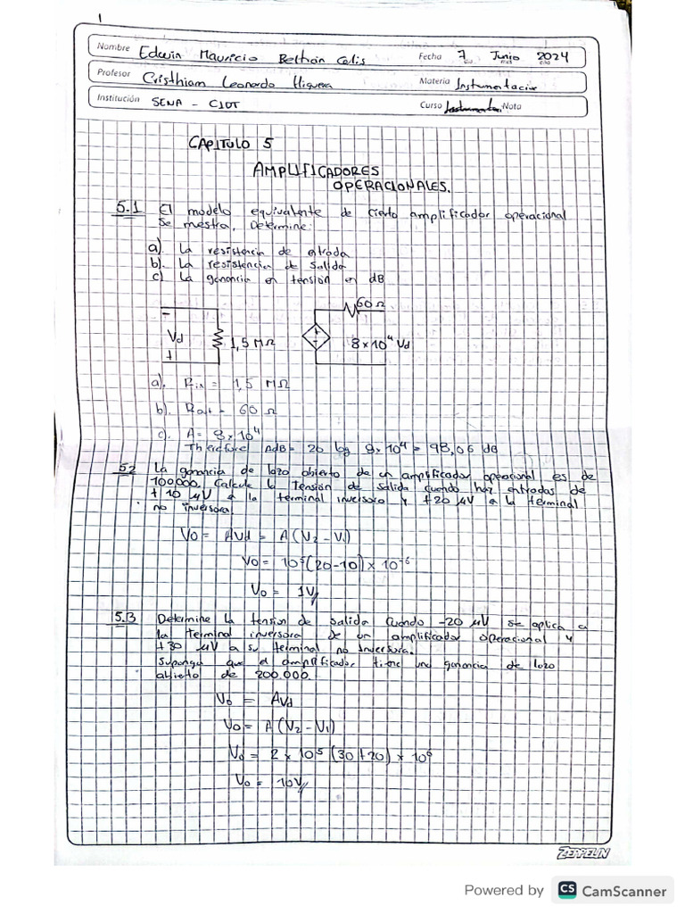 Solución Cap 5, EDWIN BELTRAN | PDF