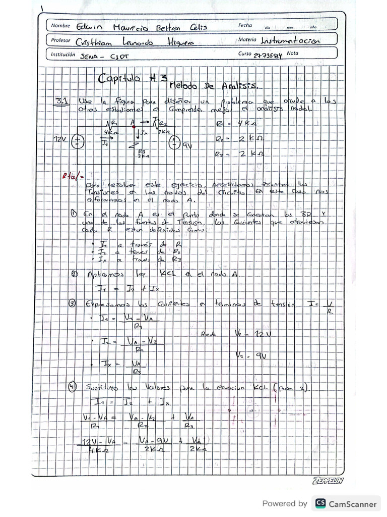 Solucion Cap. 3, EDWIN BELTRAN. | PDF