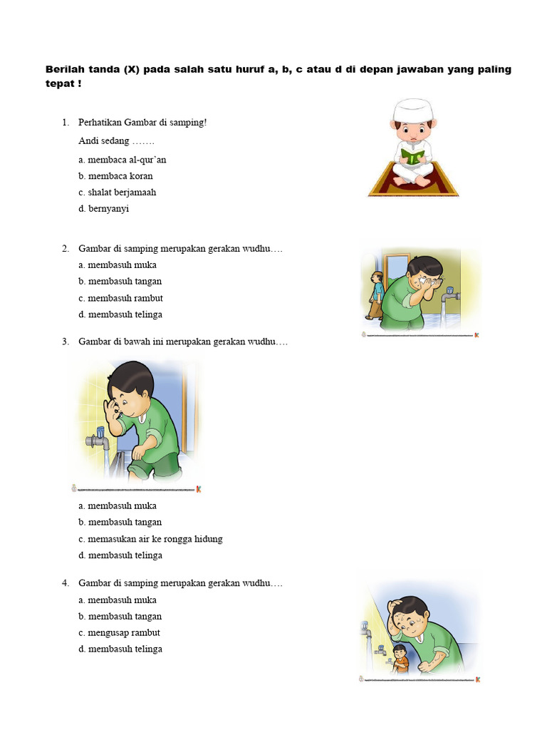 Soal Abk Kls 8 SMT 1 | PDF