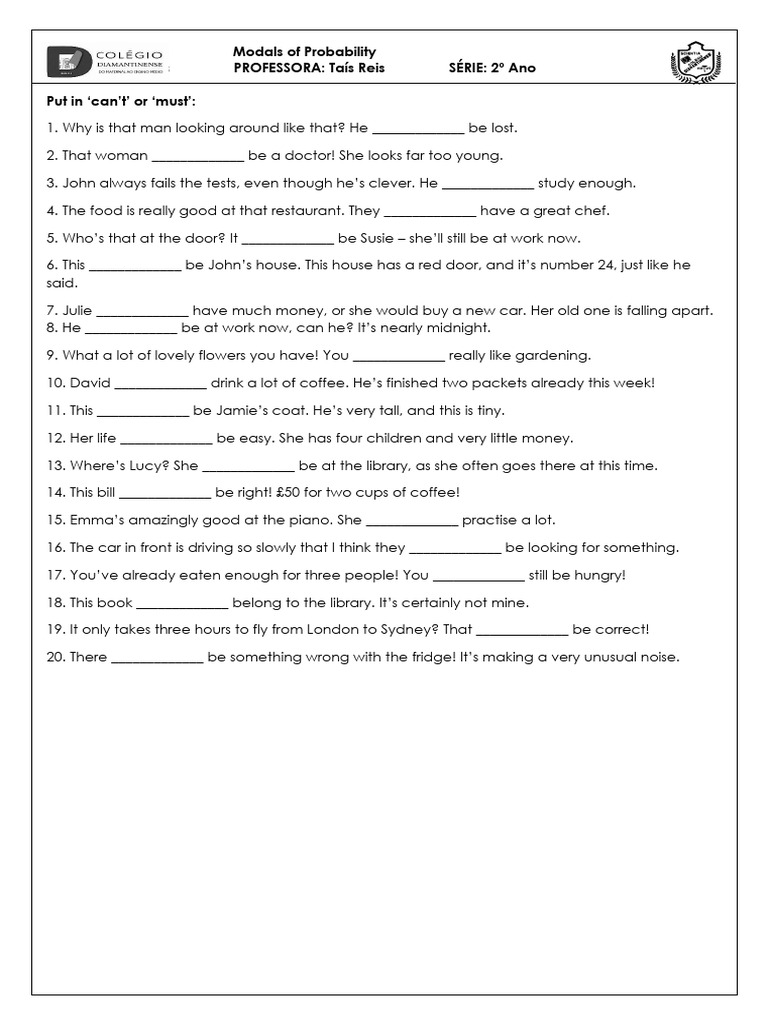 Modals of Probability | PDF