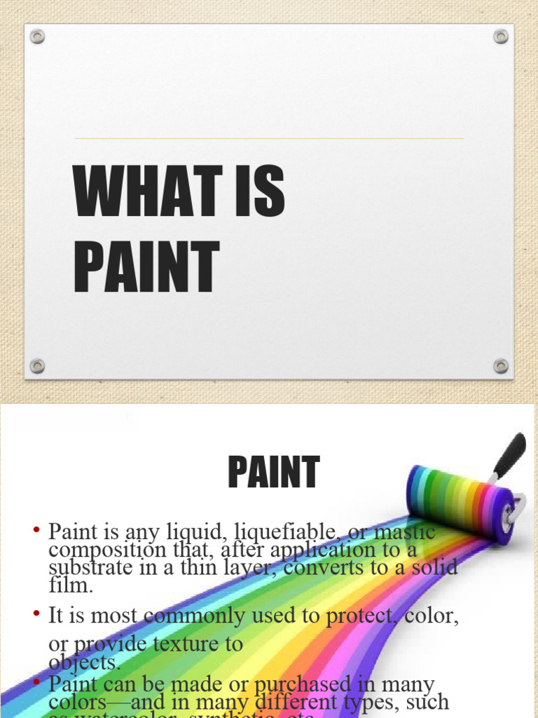 DR Nickaf Paints Basics | PDF | Paint | Conservation And Restoration ...