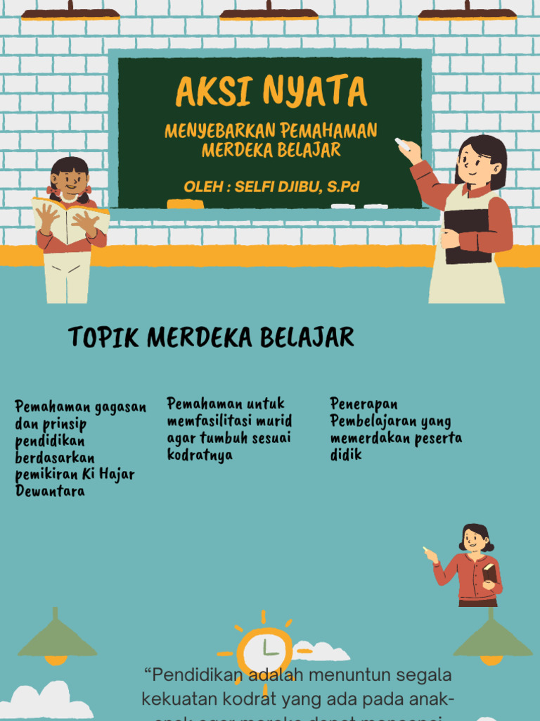 Topik Merdeka Belajar Selvi Djibu | PDF