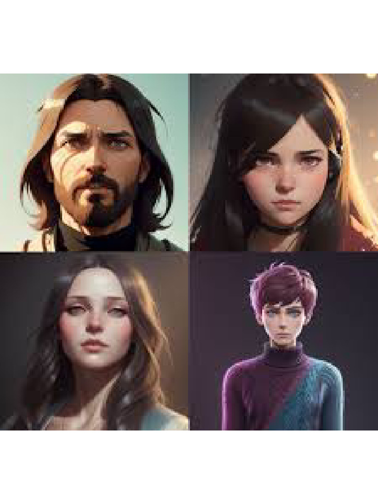 Portraits of Man | PDF