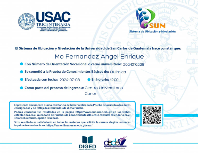 Examen Importante de La Usac | PDF