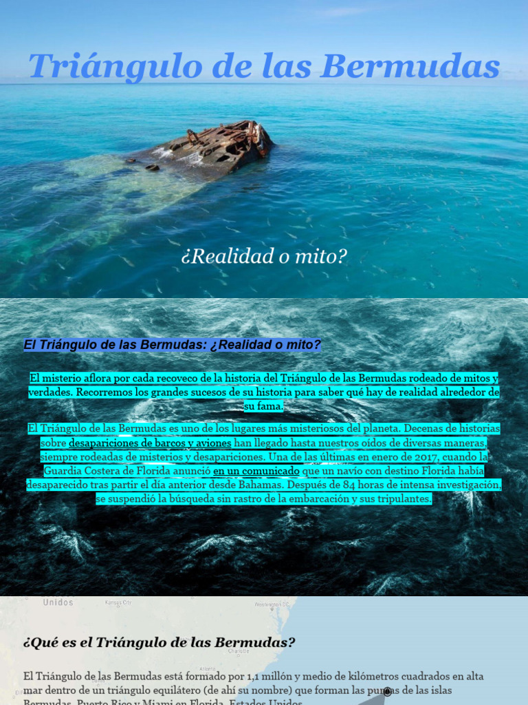 Triángulo de Las Bermudas | PDF | islas Bermudas | Calabozo