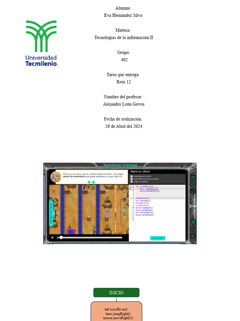 Reto 12 Tecno Eva | PDF | Informática