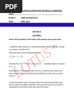2025 WASSCE Core Maths Practice Questions | PDF