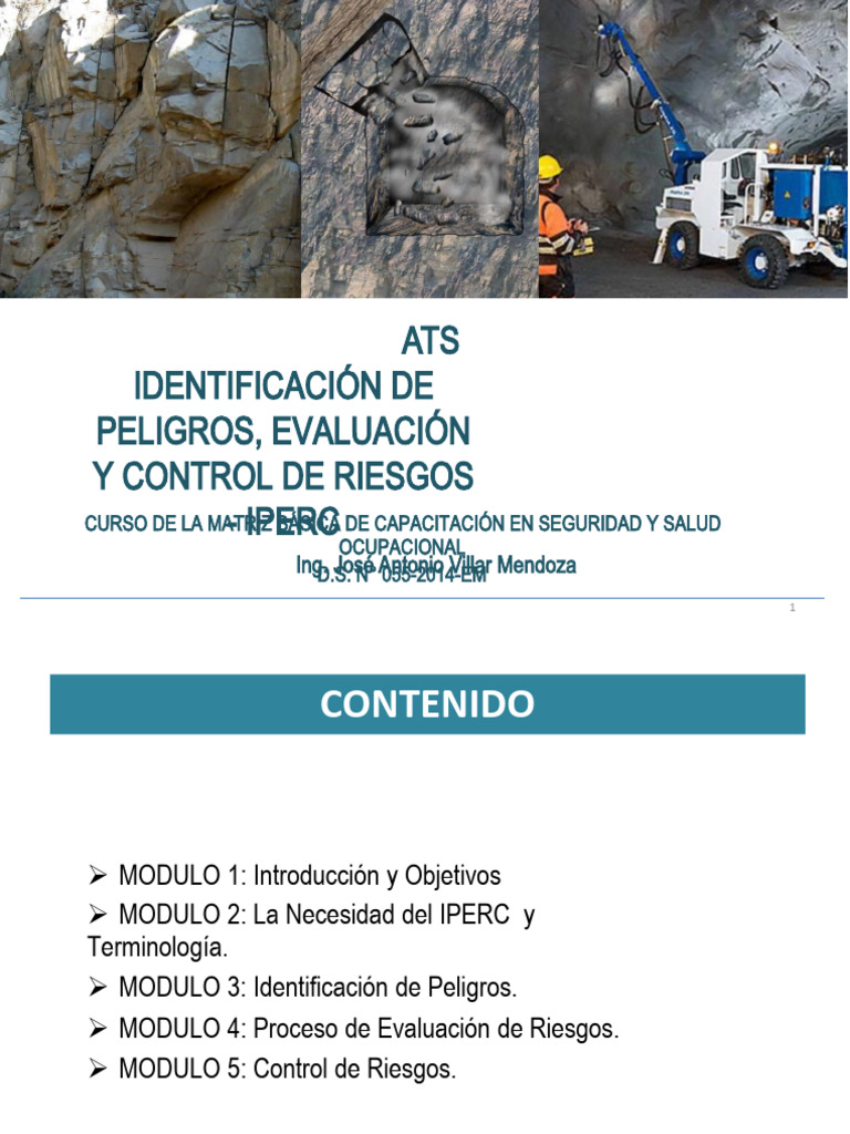 Iperc - Importancia Del Ats | PDF | Riesgo | Evaluación de riesgos