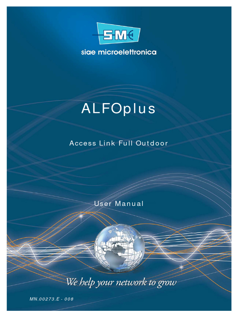 Alfo Plus | PDF | Ethernet | Waste Management