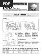 LTN Resolver RE-21 Datasheet | PDF | Electric Power | Equipment
