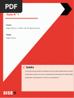 Guía de Instalación y Uso de Pseint | PDF | Algoritmos | Lenguaje de programación