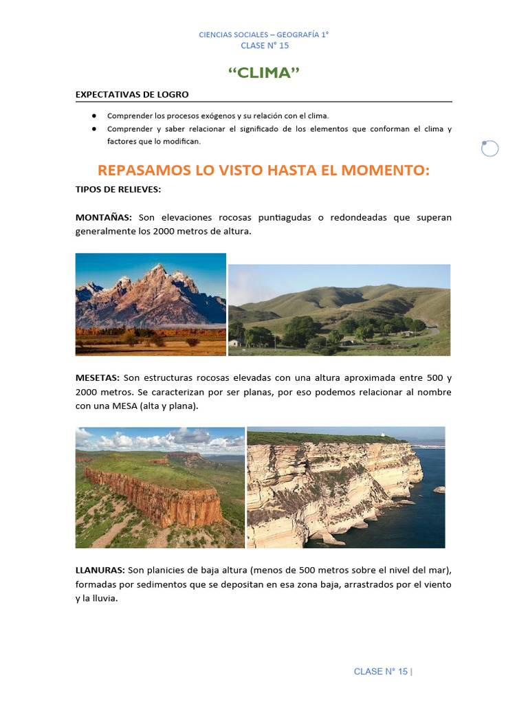 CLIMA | Descargar gratis PDF | Clima | Herida