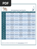 Beginner Pete Plan | PDF | Nature | Sports