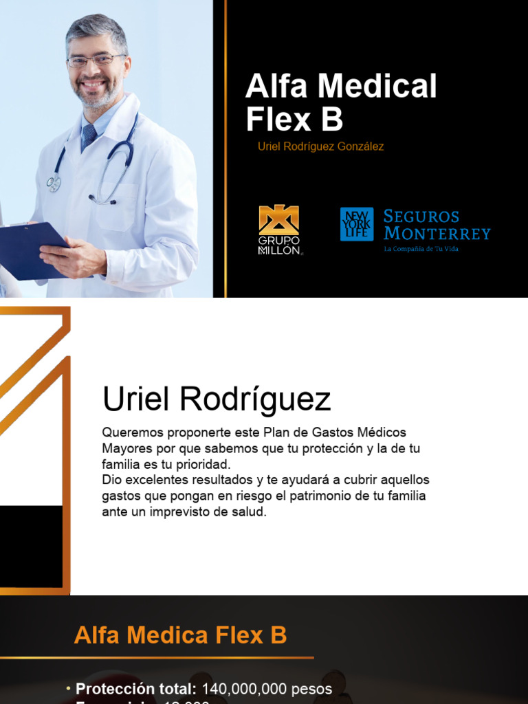 Presentación Alfa Medical Flex B Uriel Rodríguez González | PDF ...