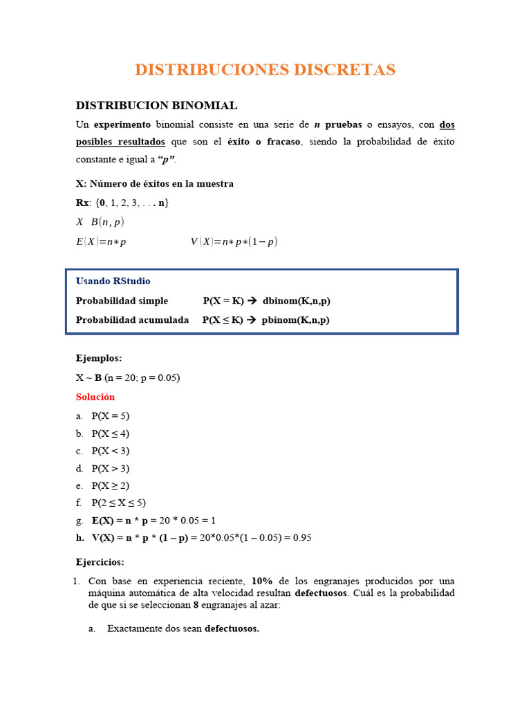DISTRIBUCION BINOMIAL POISSON Y NORMAL(1)(1) | Descargar gratis PDF | Distribución normal ...
