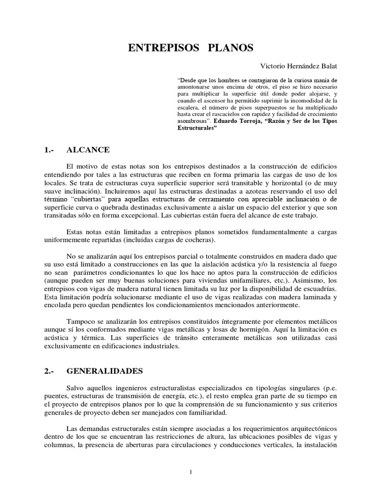06 - Entrepisos Planos - 2020 | PDF | Hormigón | Hormigón pretensado