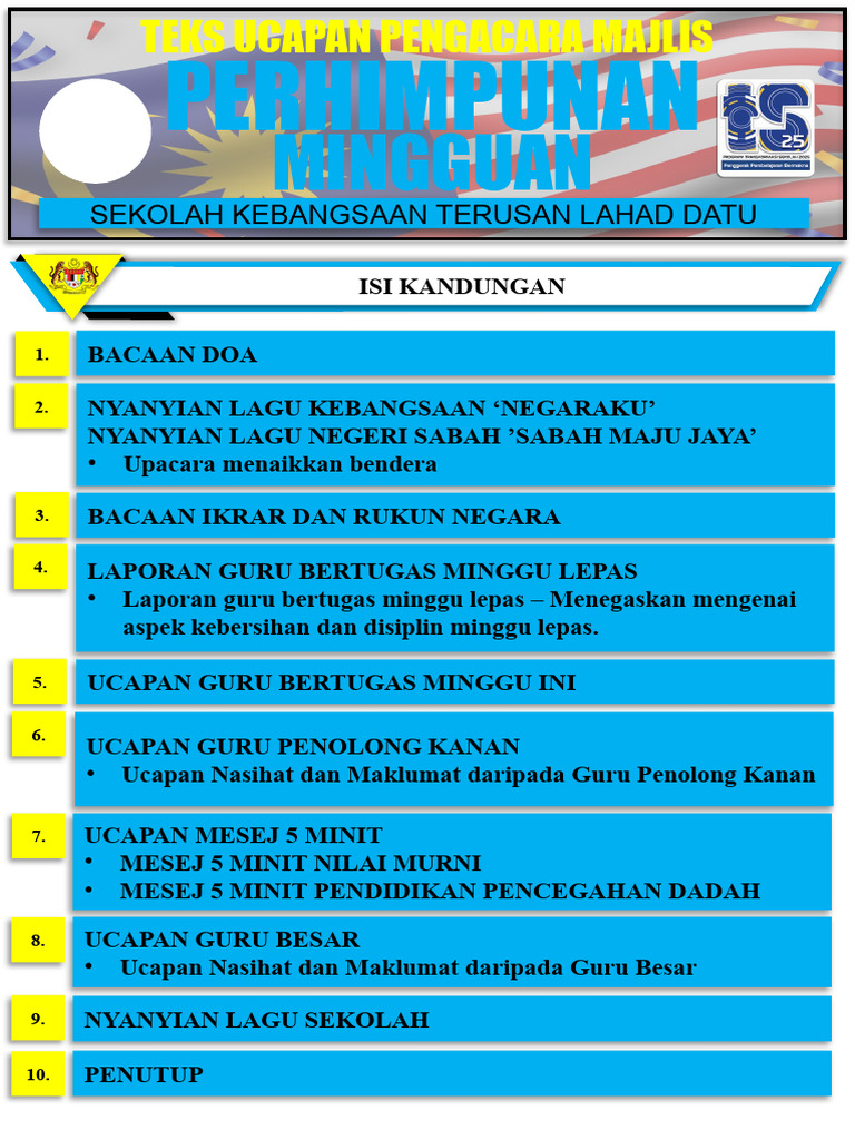 Teks Pengacara Majlis | PDF