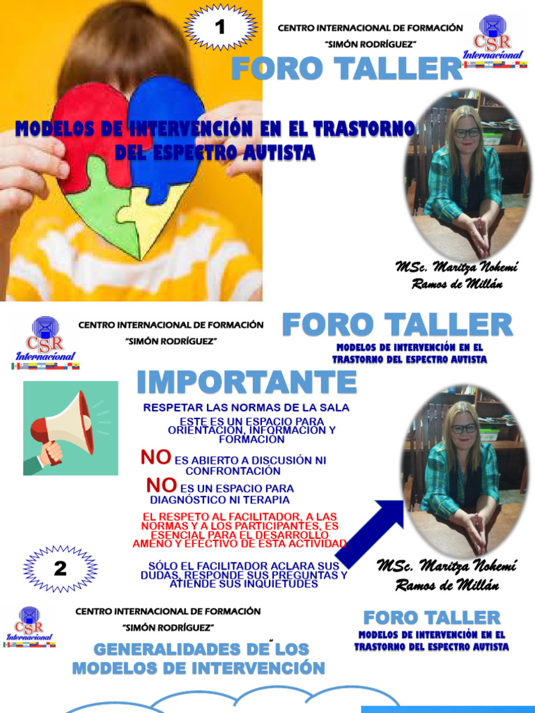 Modelos de Intervencion en en Tea | PDF | Espectro autista | Aprendizaje