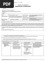 Sample Wap For School Head 2 | PDF | Curriculum | Teachers